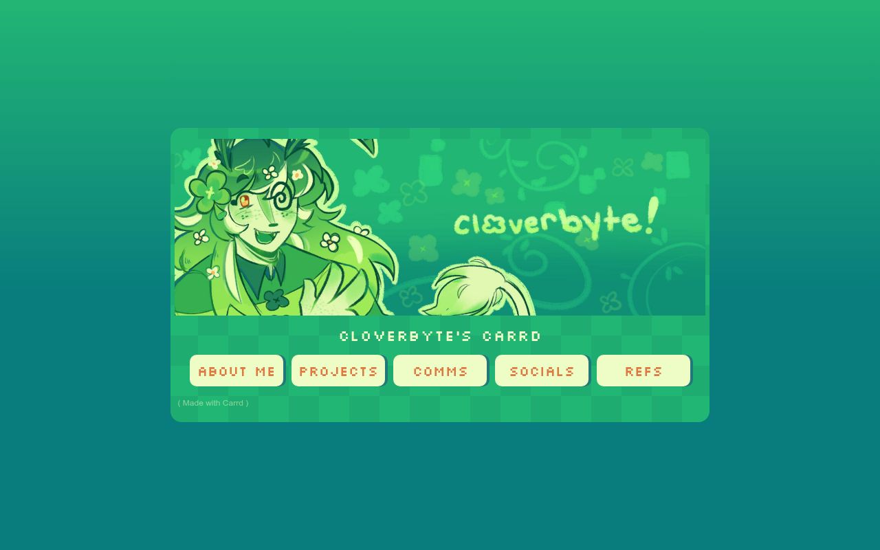 Clover's Carrd